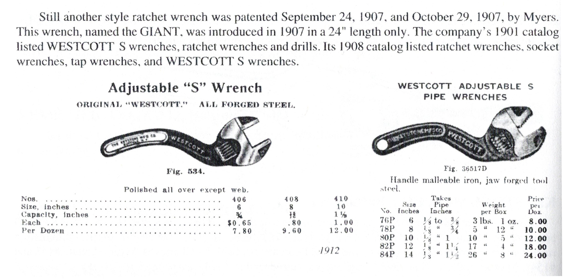 Westcott Wrench – SSWDA